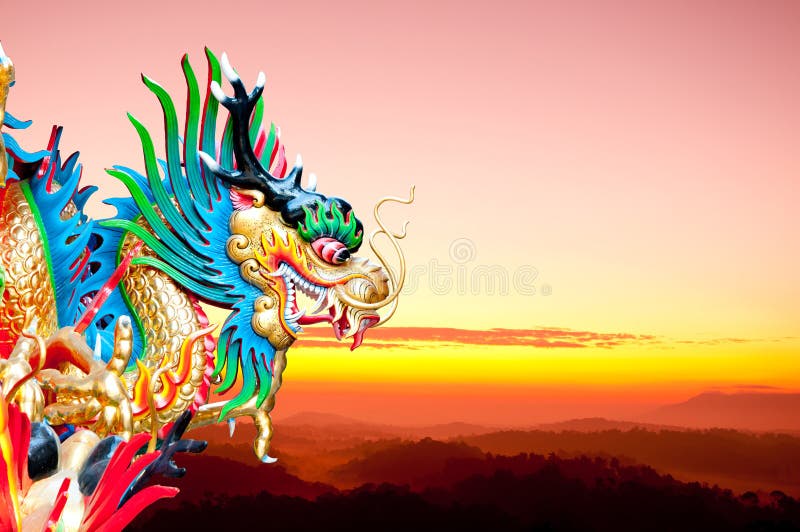 Chinese dragon style stock image. Image of design, asian - 22555337