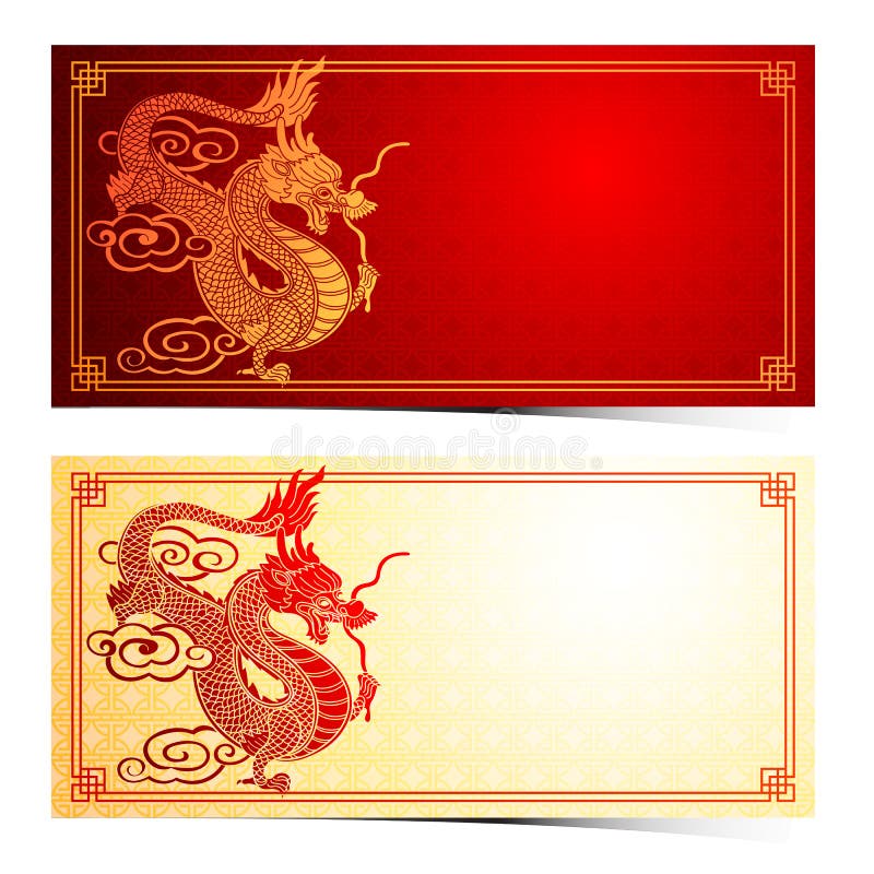 Asian Dragon Border Stock Illustrations – 1,809 Asian Dragon Border ...