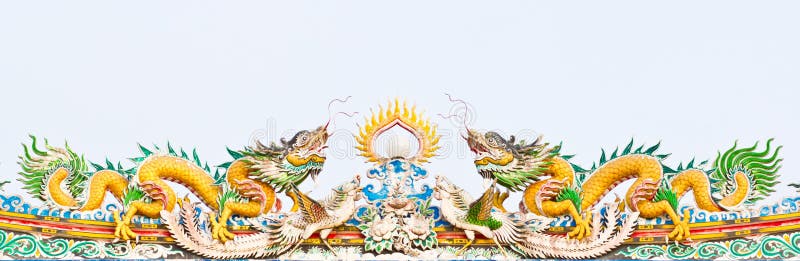 Chinese Draken stock foto. Image of thais, macht, draak - 22514320