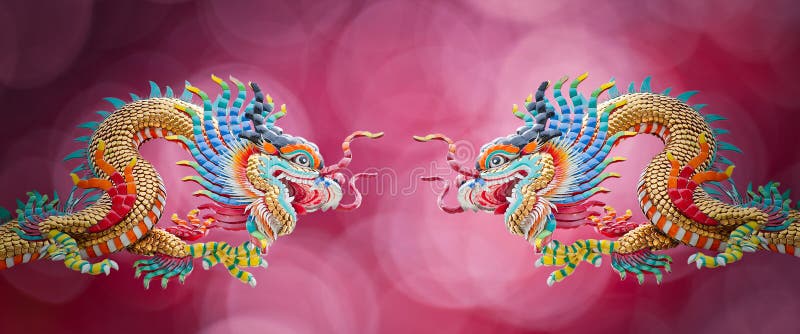 Chinese Draken stock afbeelding. Image of traditioneel - 55840009