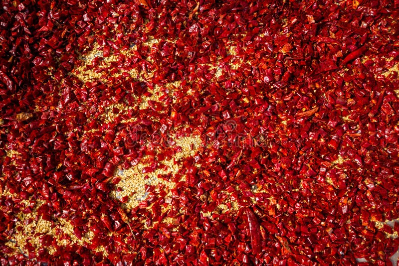 Chinese dry red pepper stock image. Image of ripe, tasty - 150781533