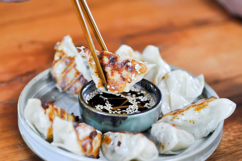 Chinese Dumpling, Dumpling or Wonton or Fried Wonton Stock Image ...