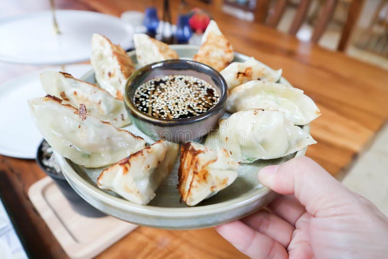 Chinese Dumpling, Dumpling or Wonton or Fried Wonton Stock Photo ...