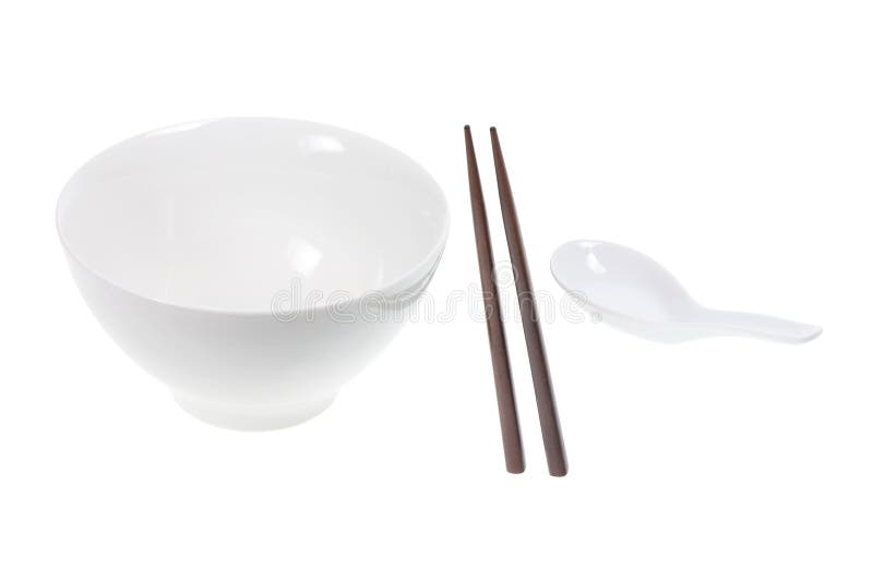 Chinese Eating Utensils stock image. Image of isolated - 19959643