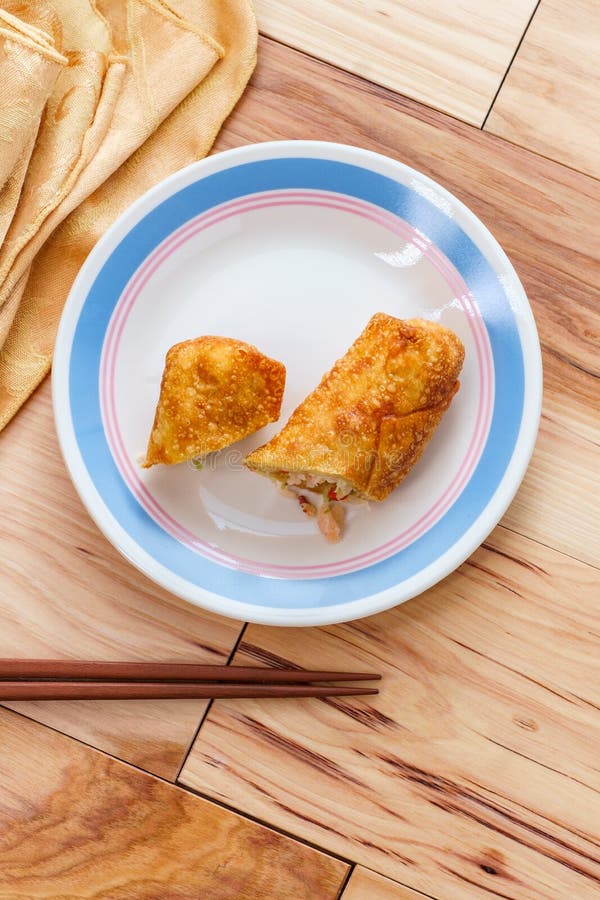 Chinese Egg Roll stock image. Image of restaurant, eggroll - 152978009