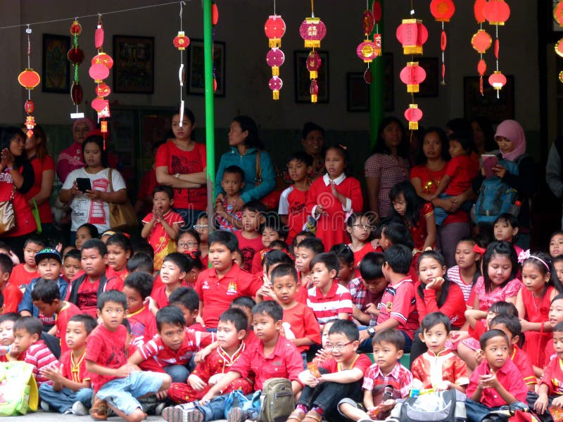 Chinese elementary school editorial photography. Image of outside ...