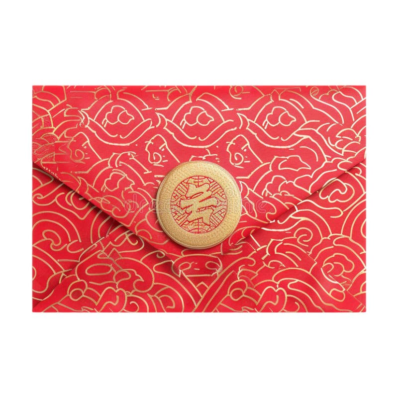 Chinese Envelop on Transparent Background - Ai Generated Stock ...