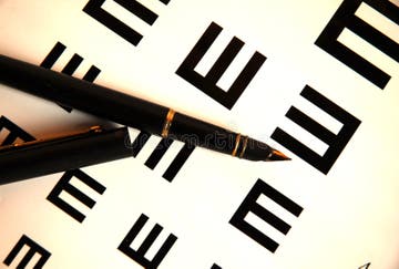 Chinese eye chart stock image. Image of office, correct - 1875625