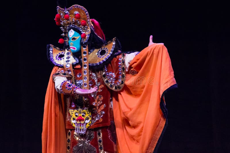 Chinese Face-changing Performances. Spring Festival 2013 Editorial ...