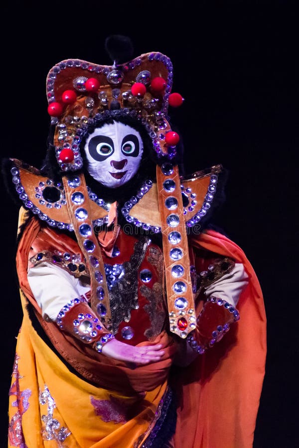 Chinese Face-changing Performances. Spring Festival 2013 Editorial ...