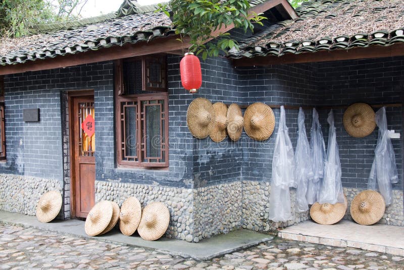 Chinese farmhouse stock photo. Image of courtyard, culture - 24304480