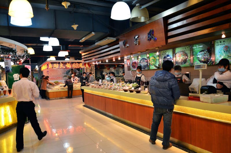 Fastfood restaurant editorial stock photo. Image of flower - 31365563