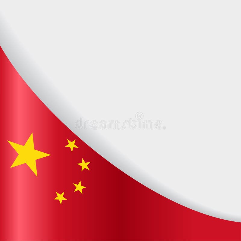 Chinese Flag Background. Vector Illustration. Stock Vector ...