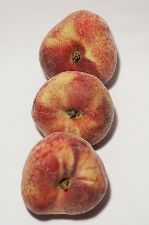 Chinese flat peach stock photo. Image of peach, people - 64868236