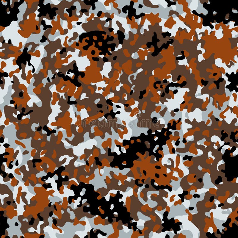 Chinese Flectarn Camouflage Seamless Patterns Stock Vector ...