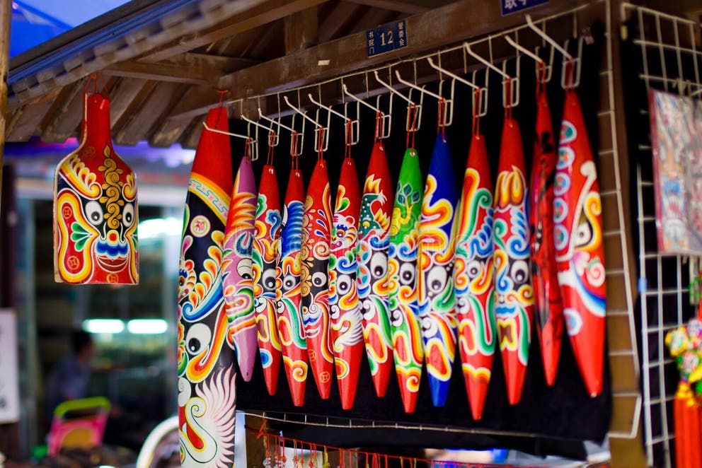 Chinese Folk Handcraft stock photo. Image of culture - 27940818