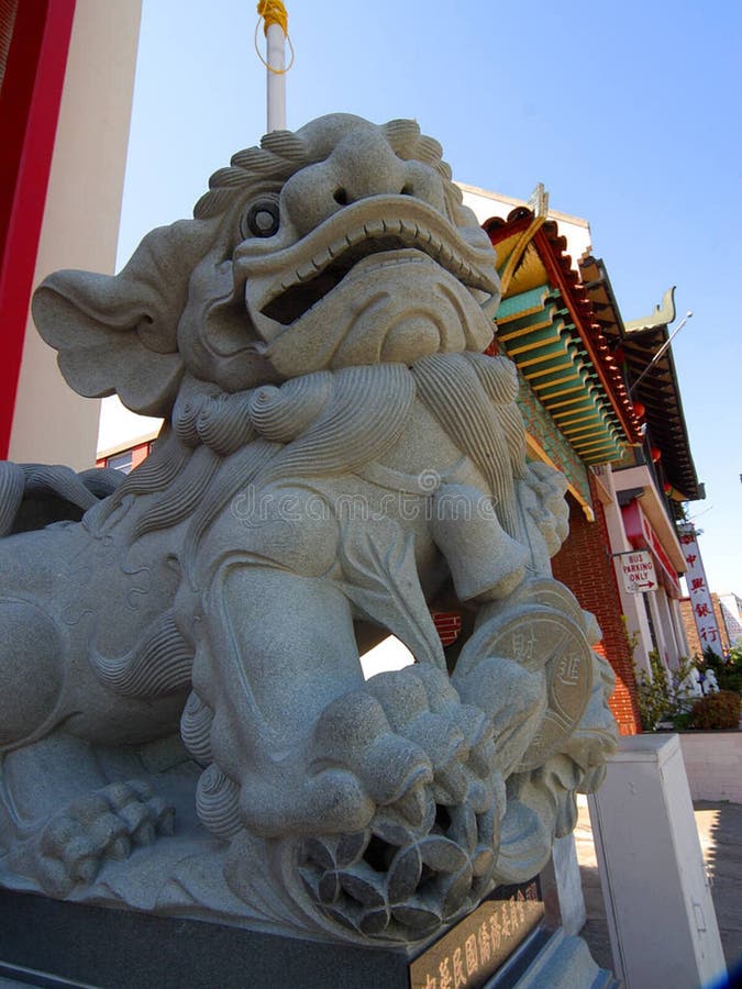 Chinese Foo Dogs stock image. Image of - 91774349