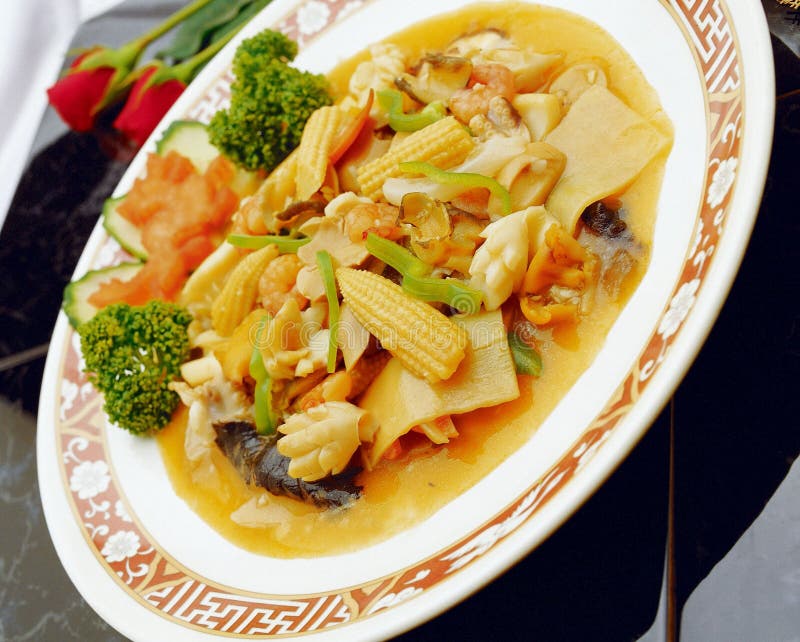 Chinese Food stock image. Image of food, asia, indoors - 670607