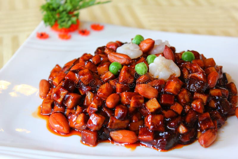 Chinese Food-babao Spicy Sauce Stock Image - Image of chinese ...