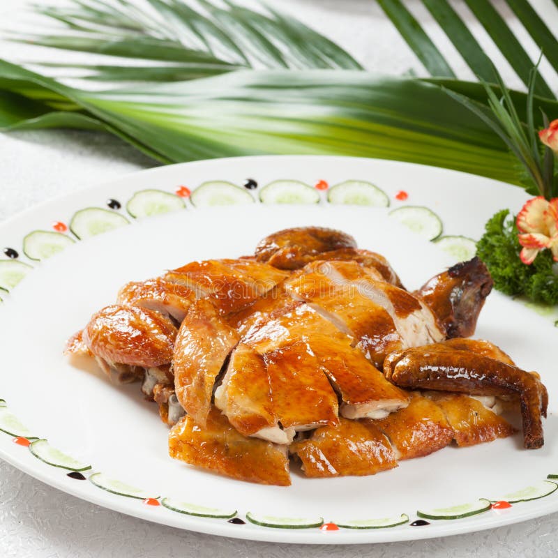 Chinese food, chicken stock image. Image of poultry, roasted - 48241531