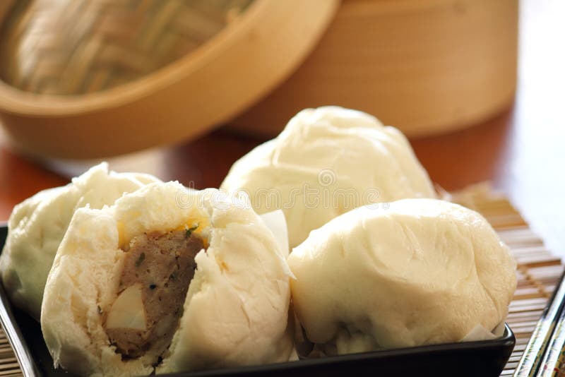 Chinese Food [Dimsum or Buncha] Stock Photo - Image of restaurant ...