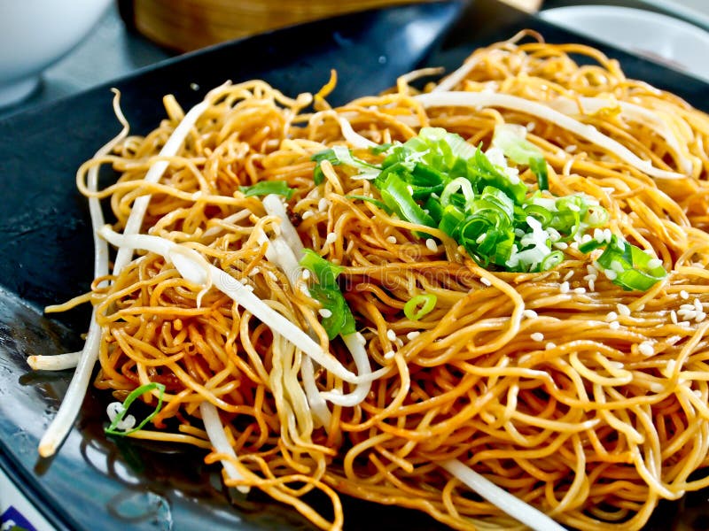Chinese food, fried noodle stock photo. Image of chinese - 28046078