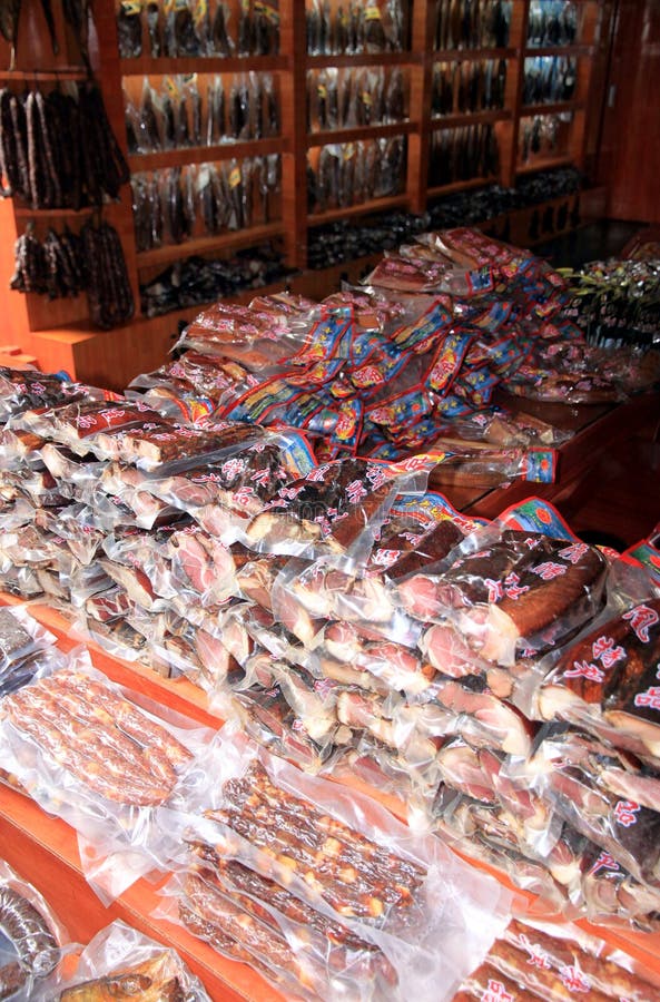 Chinese Food Products editorial stock image. Image of shop - 25900989