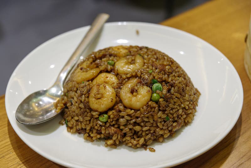 Chinese Food - Shanghai Fried Rice Stock Image - Image of fried, food ...