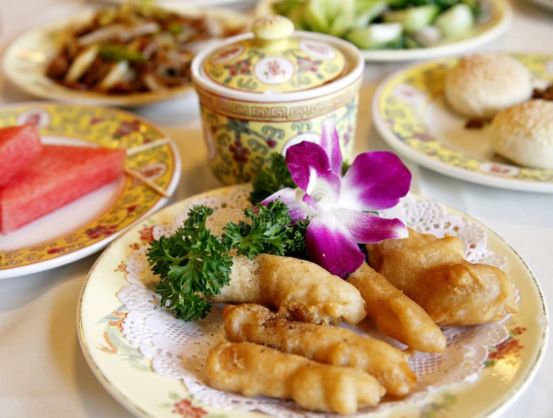 Chinese foods stock image. Image of chinese, chicken - 11208347