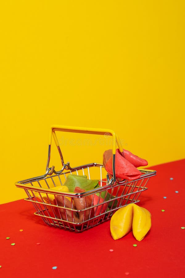 Chinese Fortune Cookies with Prediction Words, Space for Text Stock ...