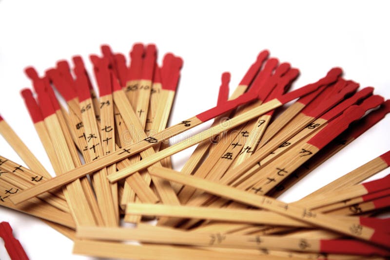 Chinese fortune sticks stock photo. Image of beliefs, superstitious ...