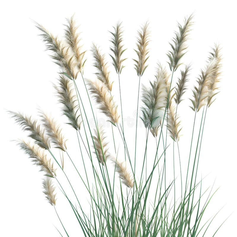 Chinese Fountain Grass on Transparent Background - Ai Generated Stock ...