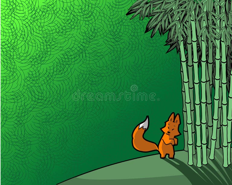 Chinese fox stock vector. Illustration of animals, effect - 13393960