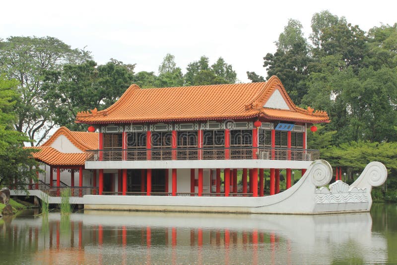 Chinese garden stock photo. Image of garden, oriental - 51316362
