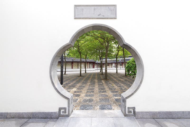 Chinese garden stock image. Image of culture, character - 72171341