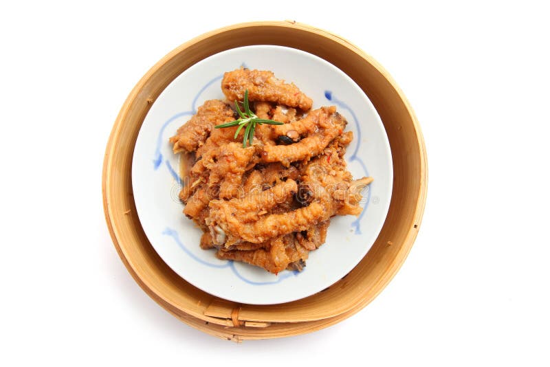 Chinese Gekookte Kippenvoeten Stock Afbeelding - Afbeelding bestaande ...