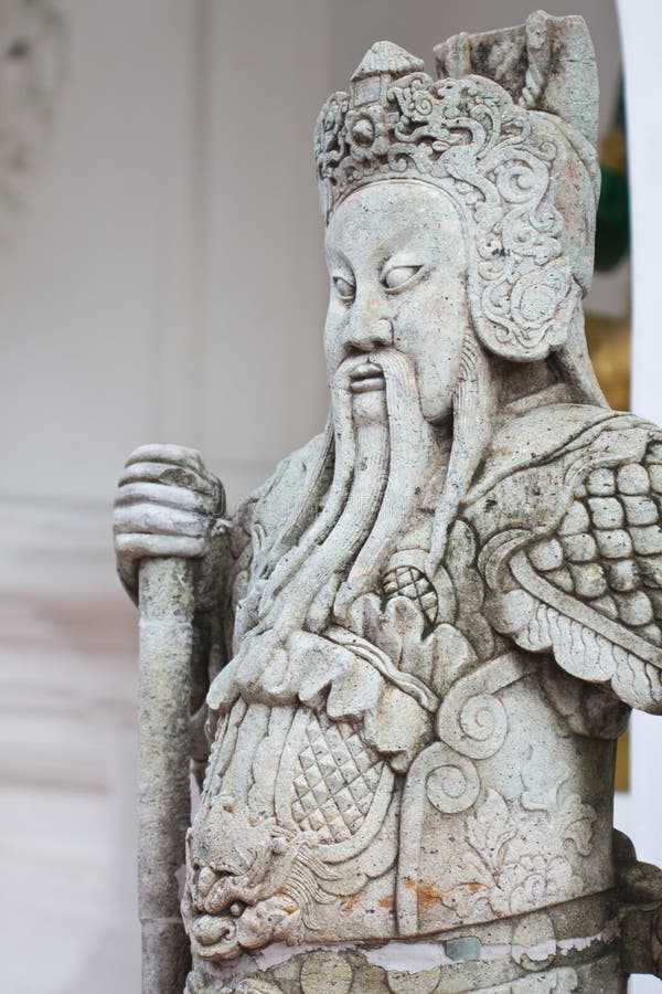 Chinese giant statue stock image. Image of chinese, buddhism - 27651511