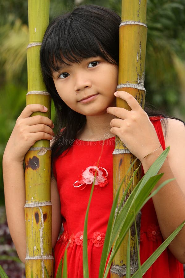 Asian Chinese Girl stock photo. Image of smiling, clothing - 7002260