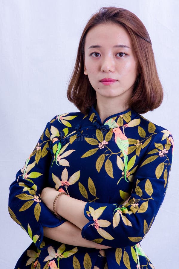 Chinese girl stock photo. Image of occupation, confidence - 63341236