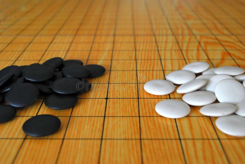 Chinese Go stock image. Image of chess, business, line - 8535565