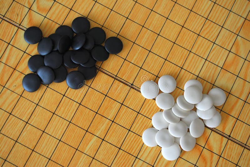 Chinese Go stock photo. Image of compete, attack, relax - 8535588