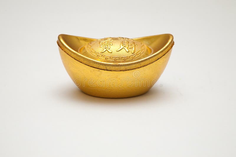 Chinese gold symbol stock photo. Image of chinese, business - 17526382