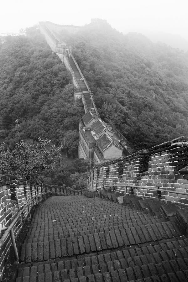 Chinese great wall stock photo. Image of wall, beijing - 23304470