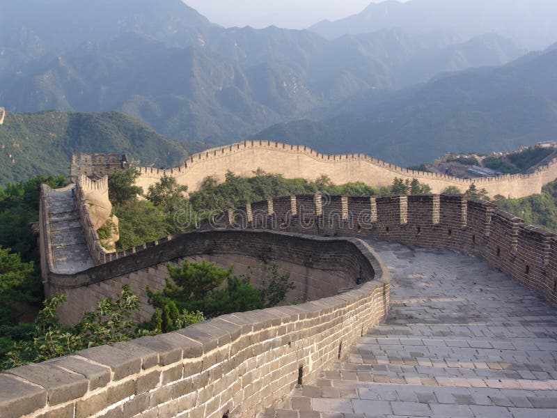 Chinese Great Wall stock photo. Image of chinese, beijing - 33476506