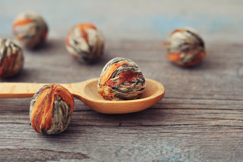 Chinese Green Tea Balls stock image. Image of healthy - 36962017