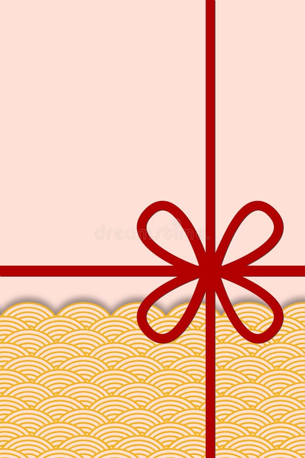 Chinese Greeting Card and Gift Cover Design Stock Vector - Illustration ...