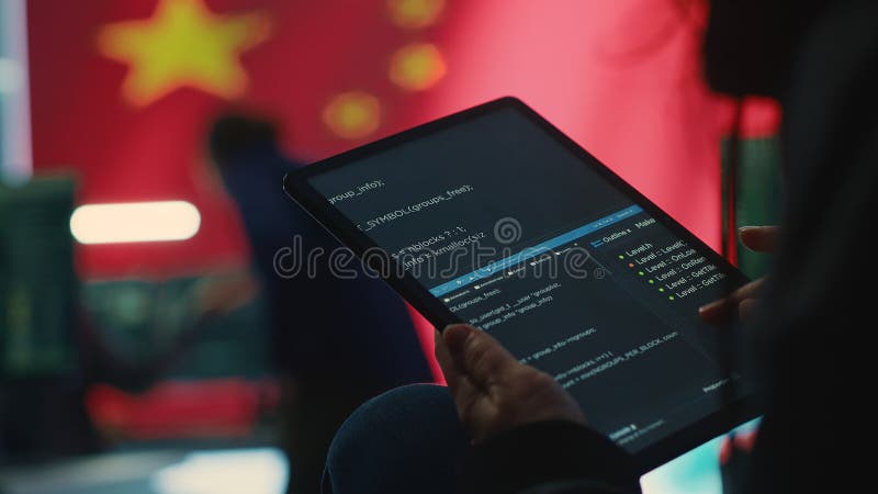 Chinese Hacker Uses a Tablet in Governmental Cyber Operations Office ...