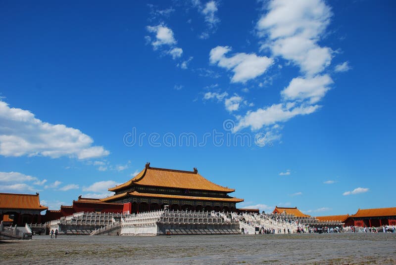 Chinese hall 02 stock image. Image of stone, asia, culture - 9624221