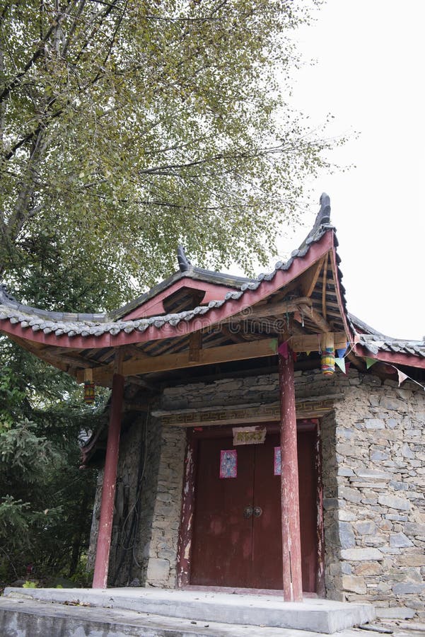 Chinese house stock image. Image of eaves, asia, china - 47687247