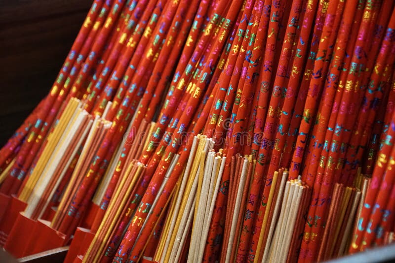 Chinese incense stock image. Image of china, asian, thai - 122933195